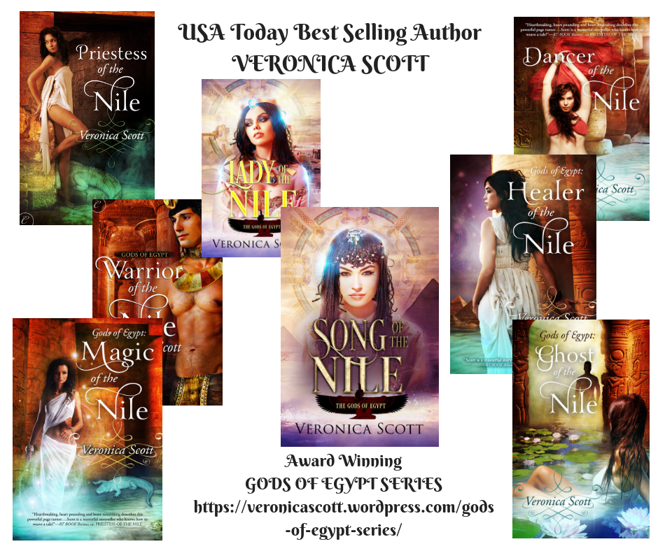 canva all 8 books | Veronica Scott