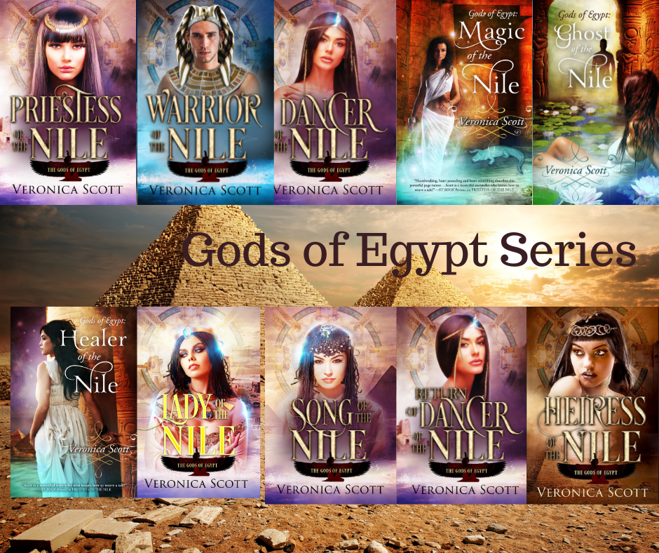 Gods of Egypt Paranormal Romance Series | Veronica Scott